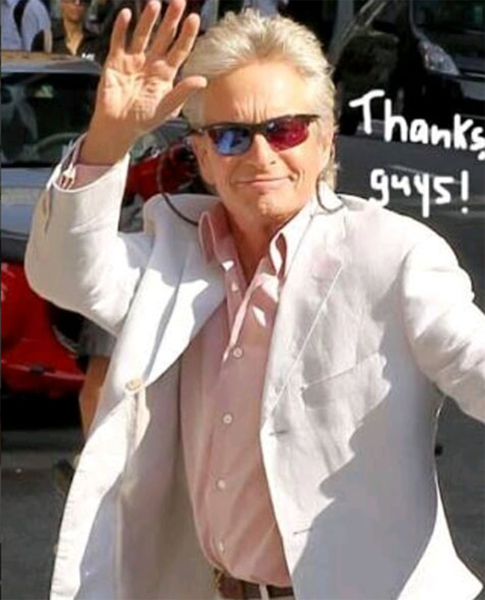 Michael Douglas descobre música eletrônica com seu nome e agradece ...