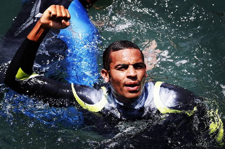 Allan do Carmo leva ouro nos 5km aquaticos no Sul-Americano