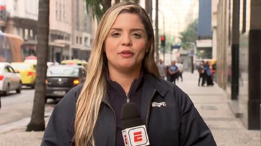 Repórter Da Espn é Assediada Ao Vivo Por Torcedor Do Flamengo