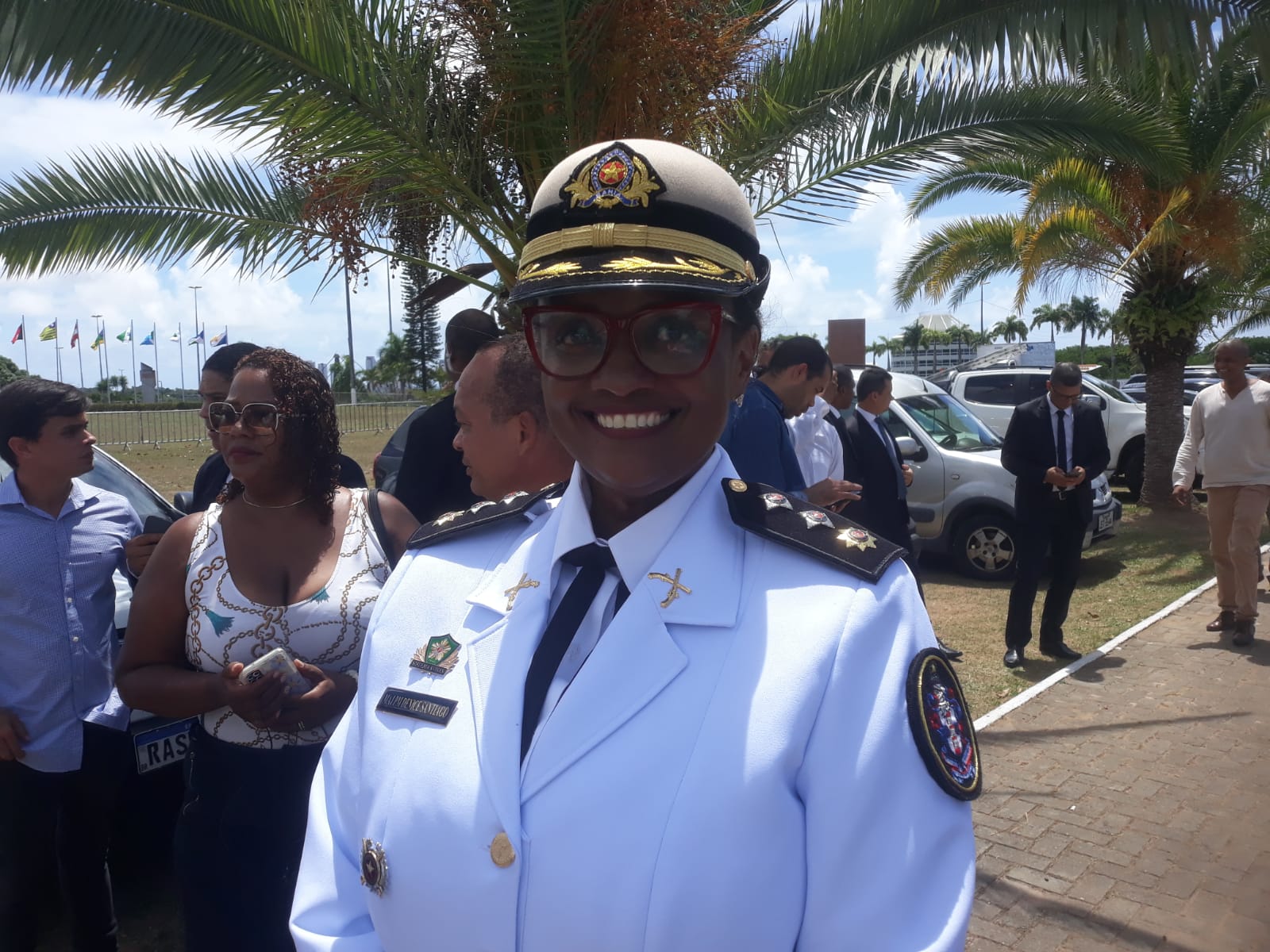 Major Denice comemora o "primeiro homem não branco" no governo