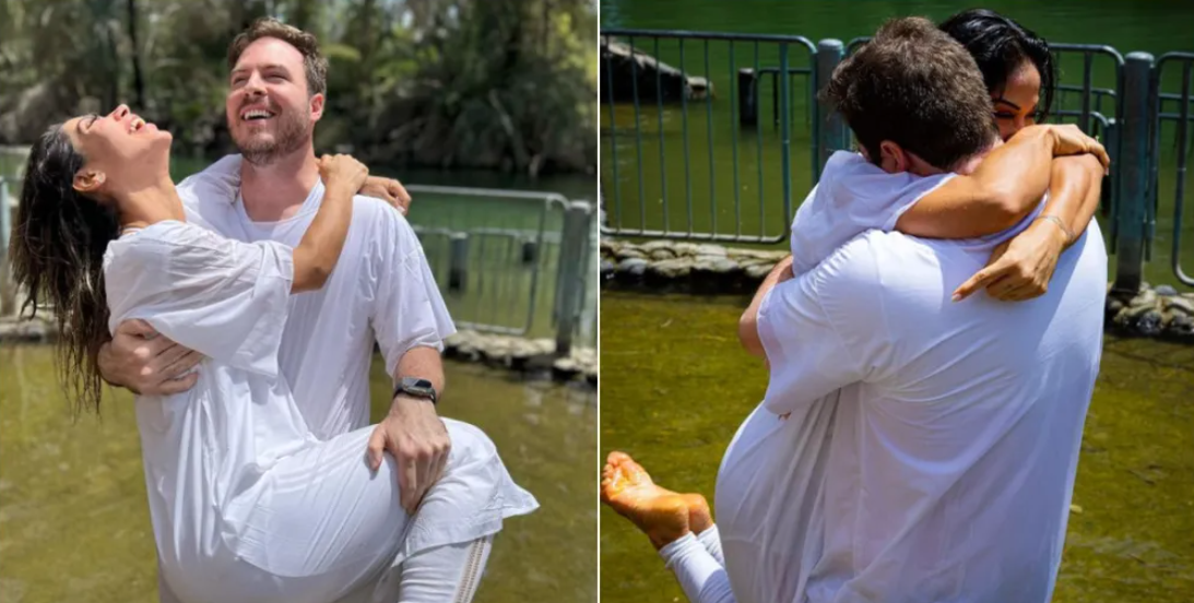 Maíra Cardi é Pedida Em Casamento Por Thiago Nigro Durante Batismo
