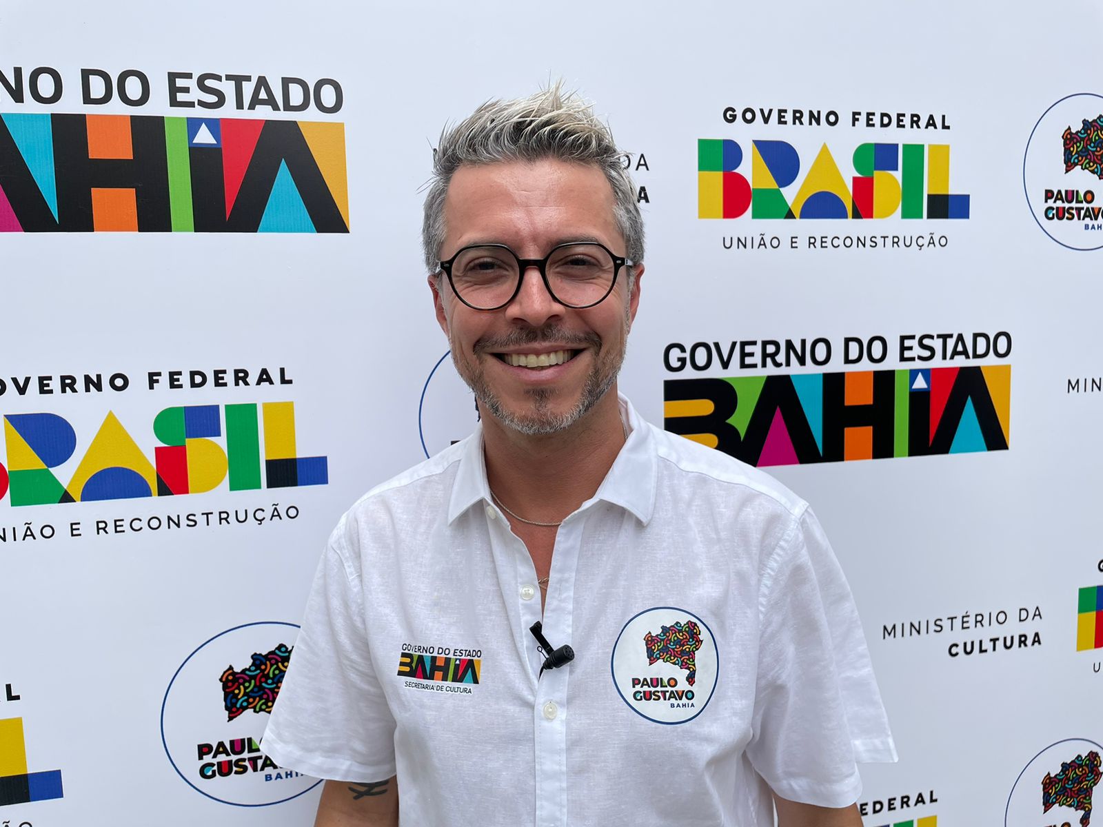 Bruno Monteiro comemora resultados da Lei Paulo Gustavo na Bahia