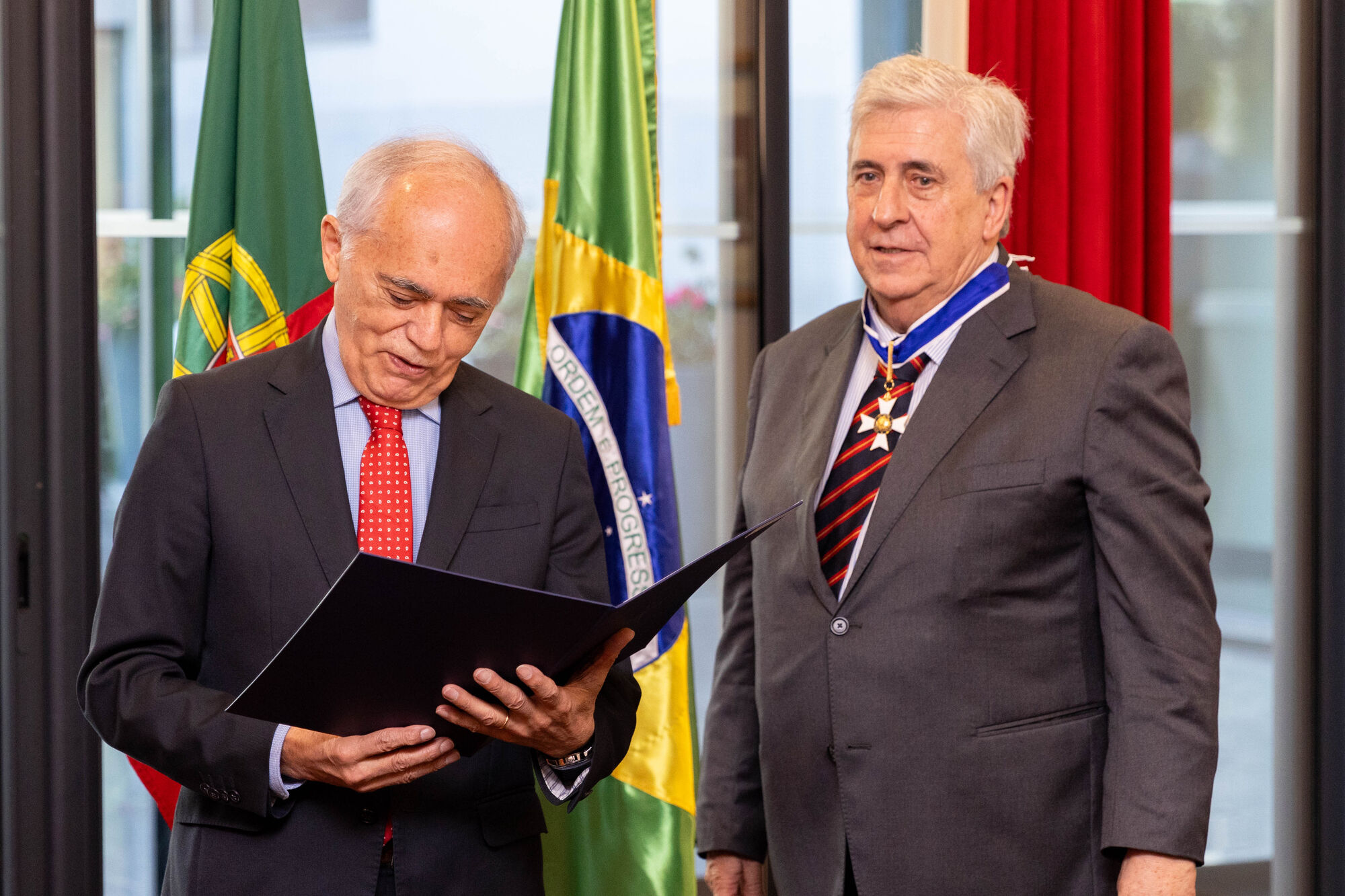 Jorge Rebelo de Almeida condecorado Comendador da Ordem de Rio Branco