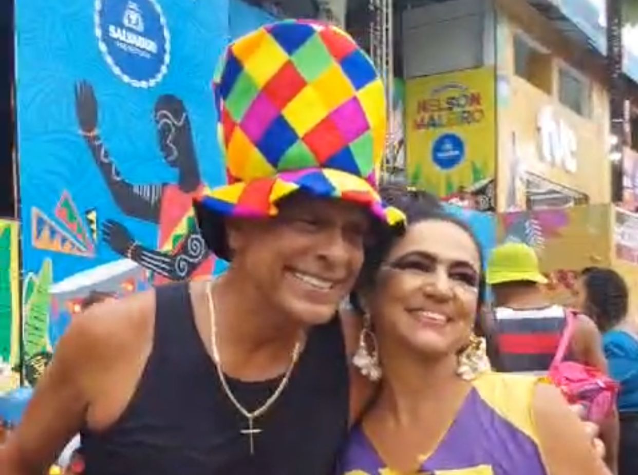 Renato Piaba participa pela primeira vez do Carnaval em cima do palco
