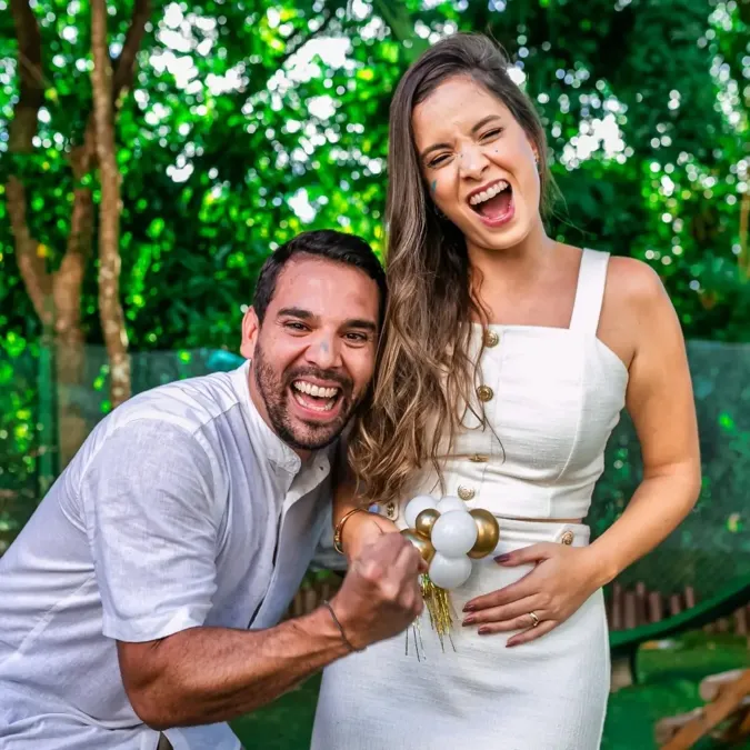 Baby Boom! Osvaldo e Gabriela Schitini estão grávidos