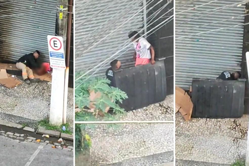 Homem é Flagrado Abusando Sexualmente De Moradora Em Situação De Rua
