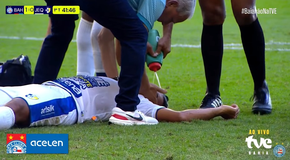Médico explica contusão sofrida por jogador do Jequié; saiba Médico explica contusão sofrida por jogador do Jequié; saiba