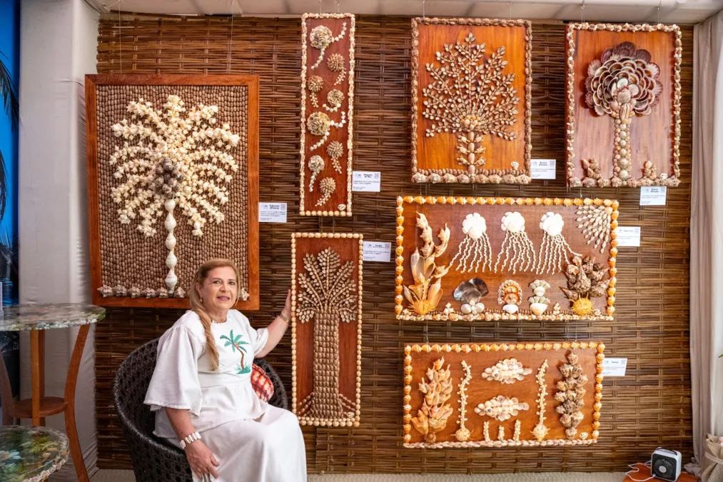 Ana Laura Lacerda planeja mostra itinerante sobre conchas pelo Brasil