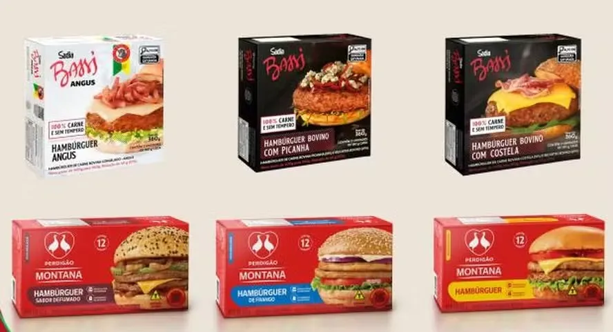 Perdigão e Sadia: Marfing e BRF unem marcas de hambúrgueres 'premium'