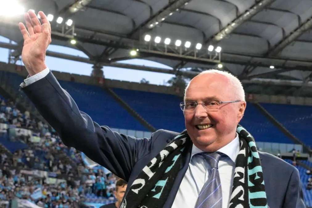 Sueco Sven-Goran Eriksson, ex-técnico da Inglaterra, morre aos 76 anos