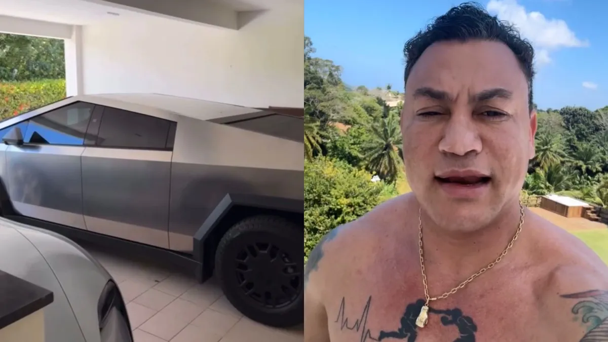 Popó ostenta carro 'indestrutível' avaliado em R$2 milhões; veja vídeo
