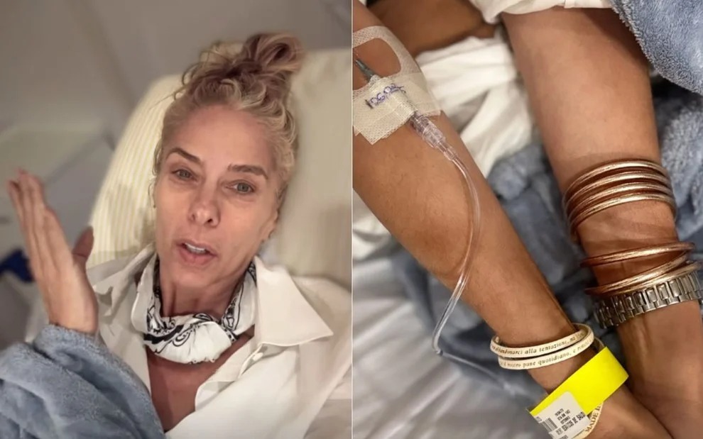 Adriane Galisteu é hospitalizada após férias; saiba motivo