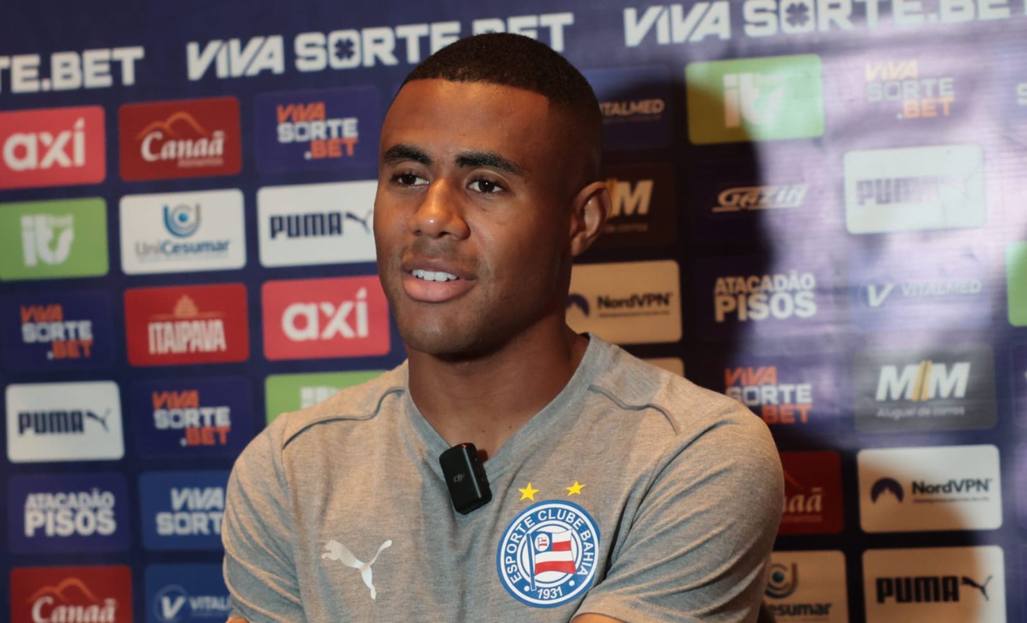 Artilheiro do Bahia, Erick exalta aspecto ofensivo: "difícil marcar"