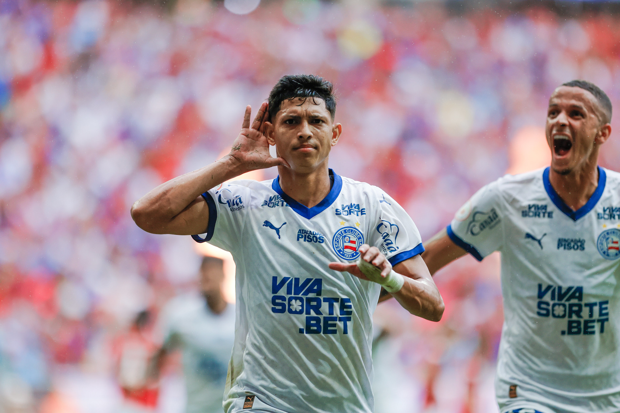 Erick Pulga assume artilharia do Bahia após gol no Ba-Vi