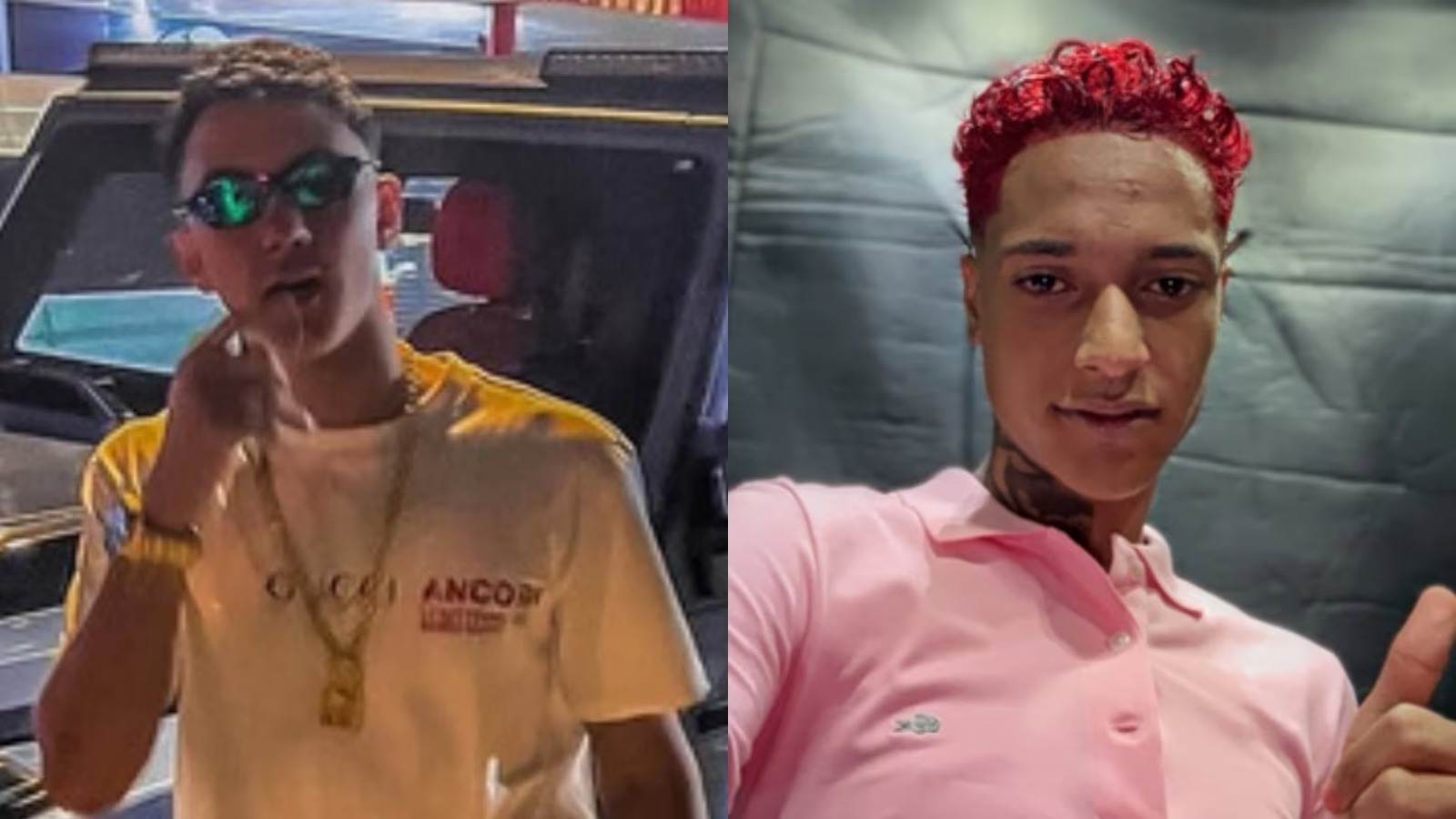 Lucas Camacho e Oruam fazem anúncio após fim da trégua entre PCC e CV