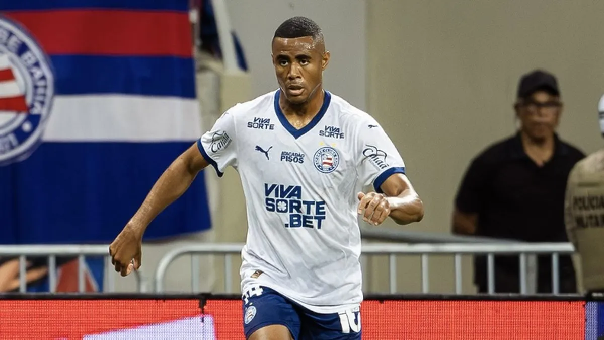 Bahia confirma lesão do volante Erick, que vai passar por cirurgia