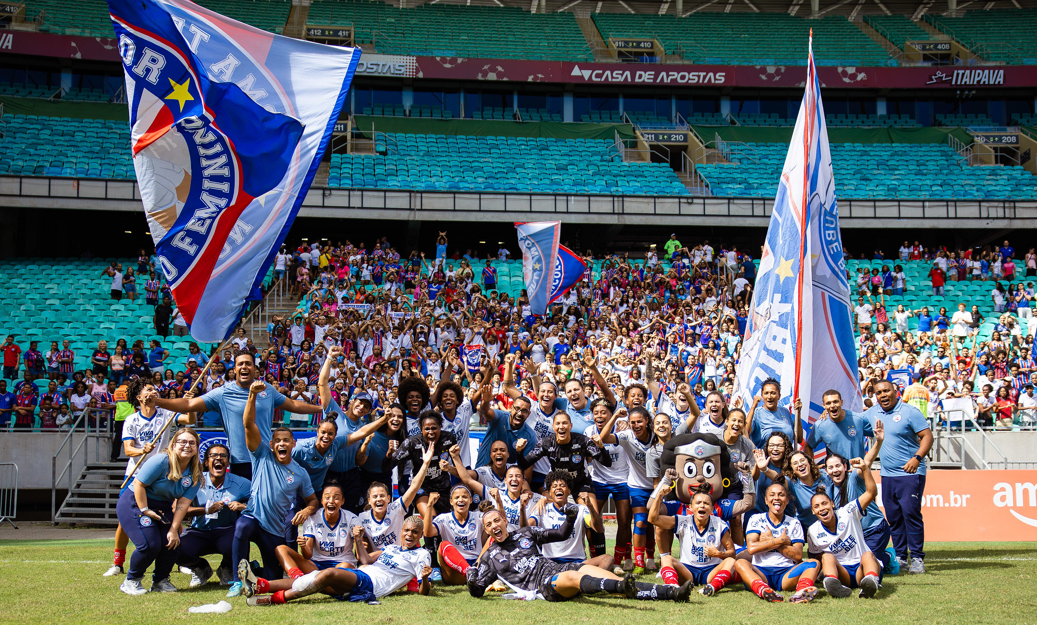 Bahia alcança classificação antecipada no Brasileirão Feminino