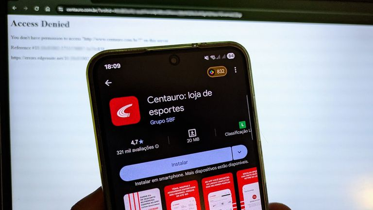 Bug no site da Centauro expõe dados de clientes