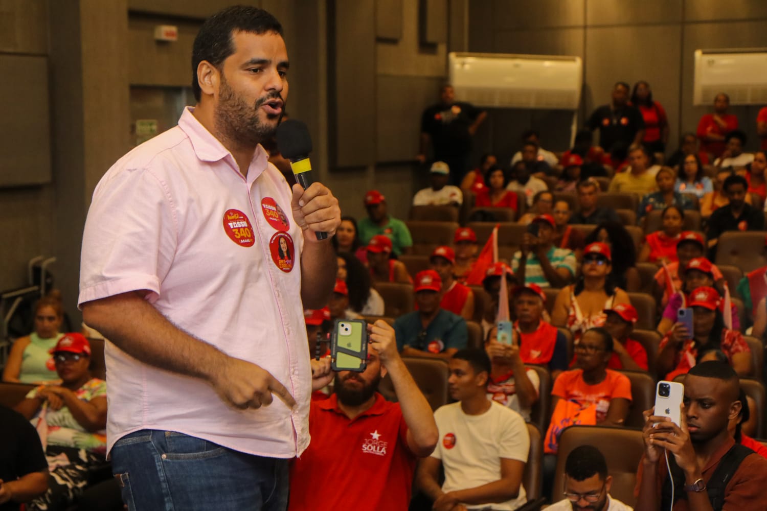 Tássio Brito promete campanha sem ataques no PT Bahia