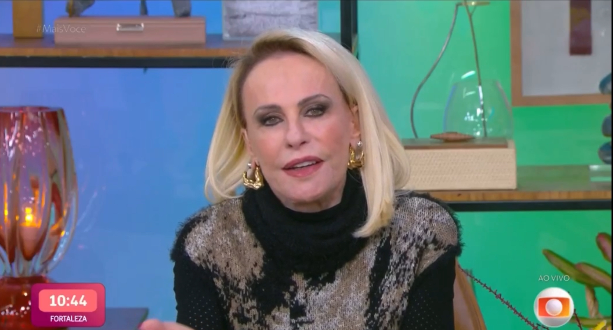 VÍDEO: Ana Maria Braga dança pagode baiano ao vivo no Mais Você