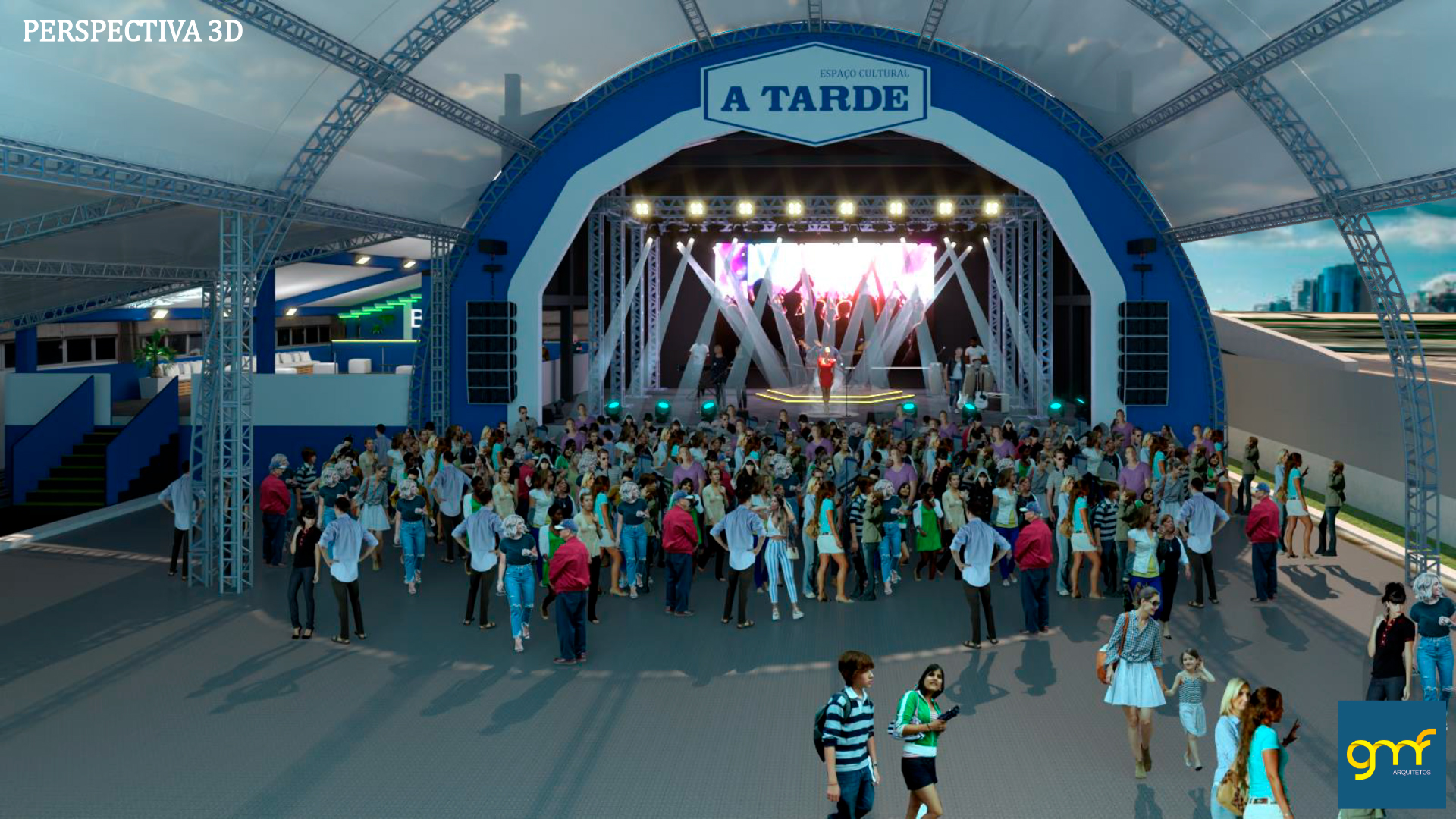 ARENA A TARDE: veja como será o novo espaço de shows em Salvador