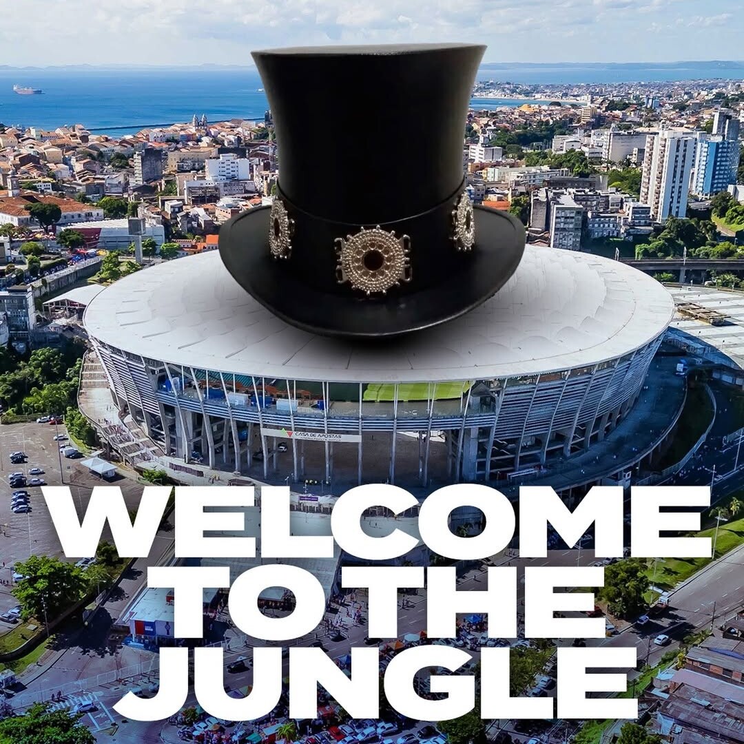 Arena Fonte Nova celebra anúncio de show do Guns N’ Roses em Salvador