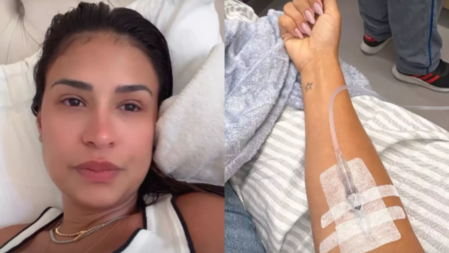 É grave? Cantora Simone Mendes é internada em hospital após show