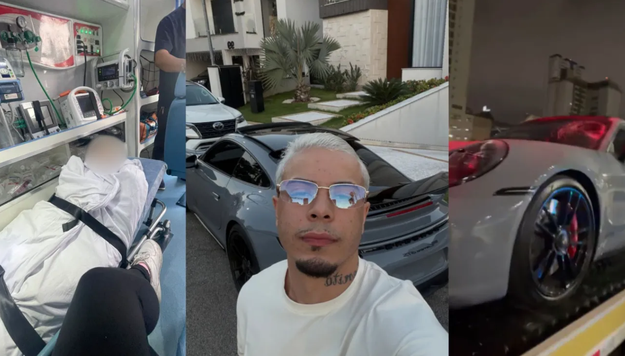 Funkeiro é preso após atropelar jovem com Porsche em gravação de clipe
