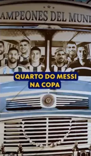 Messi terá quarto exclusivo para a Copa do Mundo 2026; veja